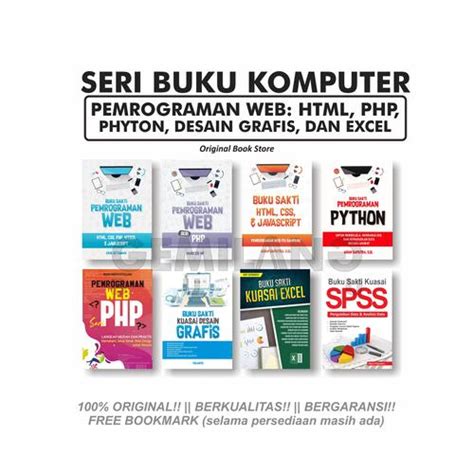 Jual Buku Sakti Pemrograman Web Html Css Php Mysql And Javascript
