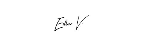 91 Esther V Name Signature Style Ideas Wonderful Electronic Sign