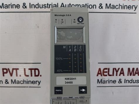 Schneider Electric 33072 Micrologic 5 0a Trip Unit For Circuit Breaker Aeliya Marine