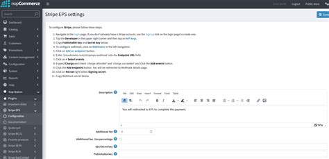 Stripe Eps Payment By Nopstation Nopcommerce