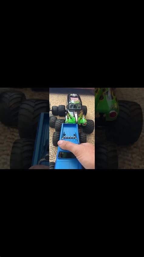 Losi Lmt Mini Size Comparisons To Fms Smasher And Custom Scx24 Monster Trucks