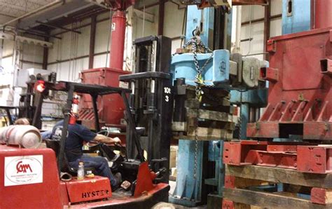 Machinery Assembly Installation Consolidated Machinery Movers