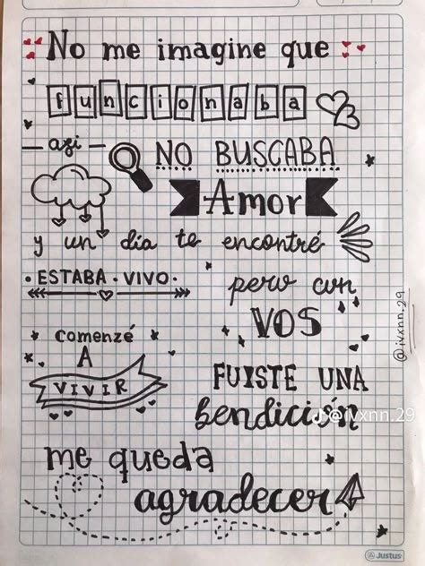 Cartas Con Letras De Canciones