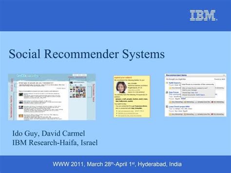 Recommender Systems In E Commerce Ppt Computing Technology