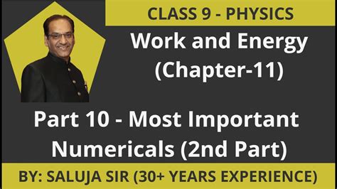 Class 9 Physics Most Important Numericals Part 2 Chapter 11