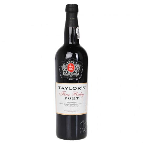 Taylors Fine Ruby Port Taylors Port 750 Ml Oinognosiawine