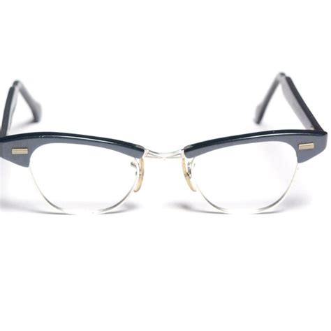 Glasses Plastic 50s Women Etsy