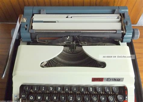 schreibmaschine erika daro veb robotron ddr wie