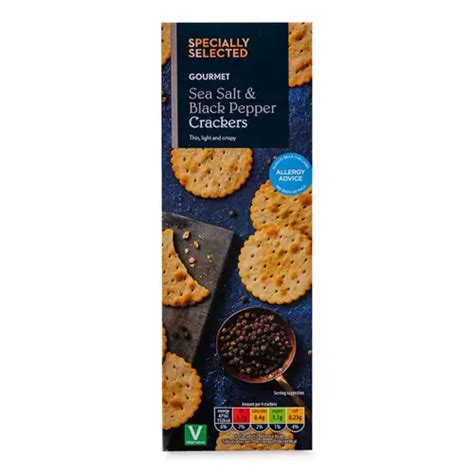 Black Pepper Crackers Aldi Uk