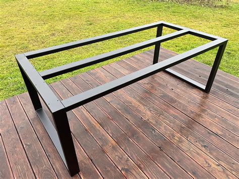 Table Frame For Heavy Top Metal Table Frame Kitchen Table