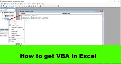 How To Enable And Use Vba In Excel