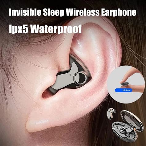 53 Hidden Sleep Headset Sports In Ear Earphones Ipx5 Waterproof