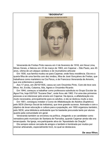 Biografia Veneranda 1 Pdf
