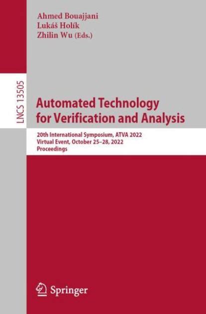 automated technology for verification and analysis 20th international