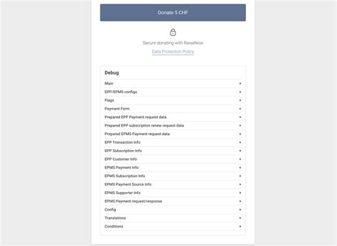 debugging raisenow epms technical documentation