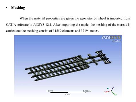 Stress Analysis Of A Heavy Duty Vehicle Chassis By Using Fea Pptx
