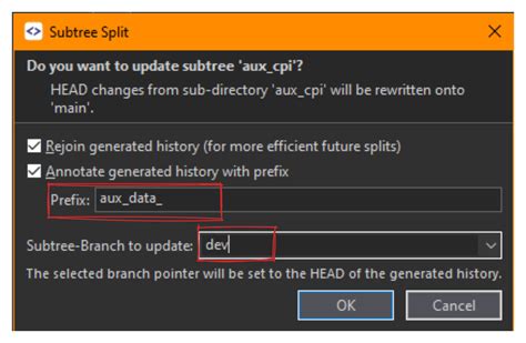PIP Manual Subtrees Using Smartgit