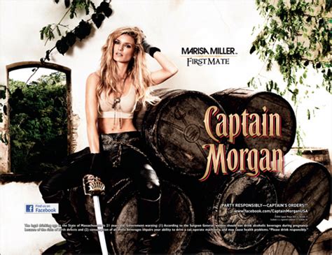 Marisa Miller Captain Morgan