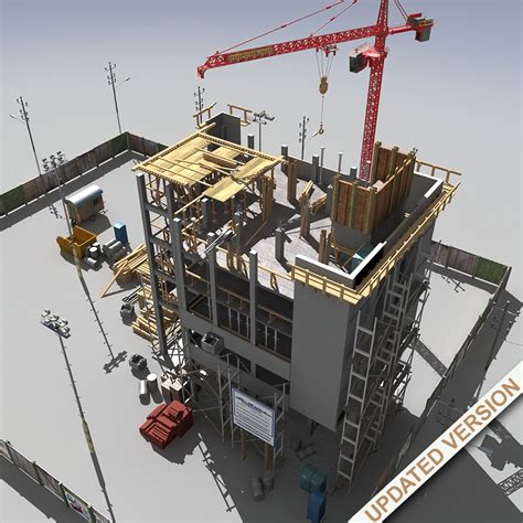 Construction Collection 2 3d Model 199 Obj Max Ma Lwo Fbx C4d