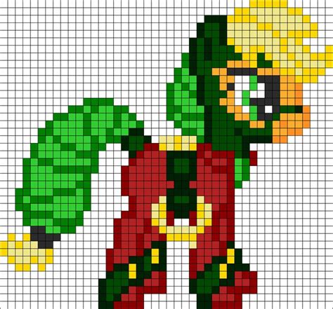 Mlp Mistress Marvelous Kandi Pattern Pony Bead Patterns Perler