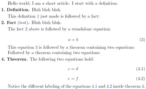 Hyperref Simplified Sectioning For Article With Hyperlinks Tex