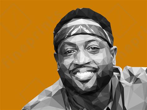 Dwyane Wade Portrait Illustration Illustration Basketball Art