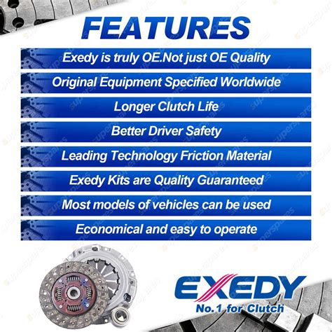 Exedy Clutch Kit For Toyota Dyna Ru10 Ru12 Ru15 Truck Premium Quality