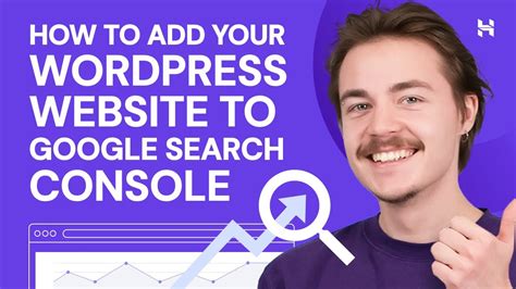 How to Add Your WordPress Website to Google Search Console - YouTube