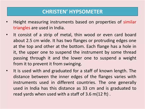 Tree Height Measurement Methods PPTX