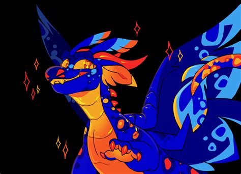 Behold A Very Late Swordtail For Dragon Of The Week I Like To Hc Him As A Big Ol Trans Man