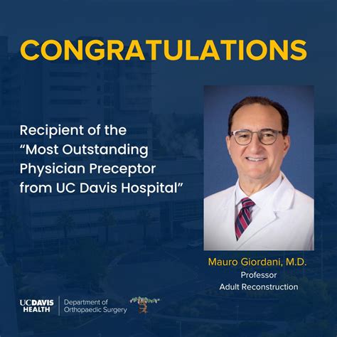 Uc Davis Health Department Of Orthopaedic Surgery On Linkedin