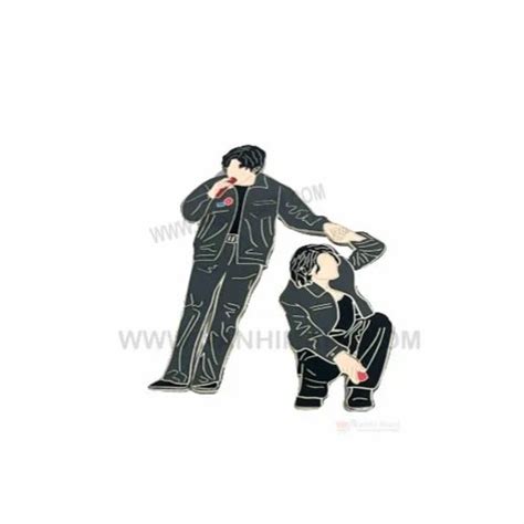 Custom Printed Bts Enamel Pins At Rs 350 Piece In New Delhi Id 2853007358812