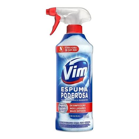 Espuma Poderosa Vim 450 Ml Shopee Brasil