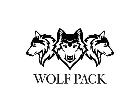 Black Wolf Pack Wallpaper