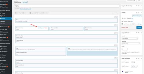 Home Page Edit With Site Origin Page Builder Thimpress Docs