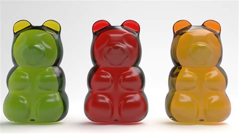 Gummy Bear 3d Model Turbosquid 1732822