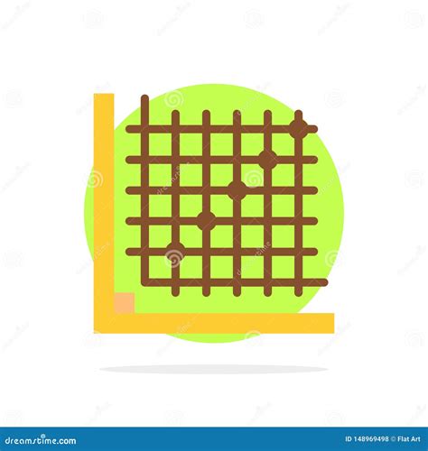 Color Correction Edit Form Grid Abstract Circle Background Flat