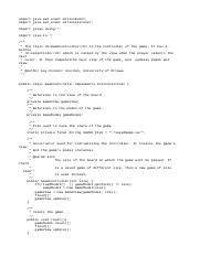GameController Java Import Java Awt Event ActionEvent Import Java Awt Event ActionListener