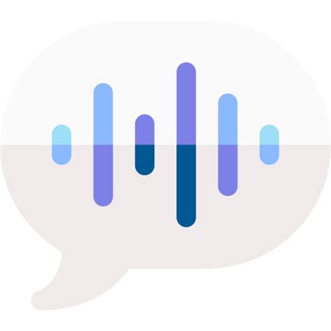 Voice Basic Rounded Flat Icon Voice Basic Rounded Flat Icon