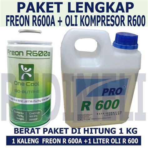 Promo Paket Pengisian Freon R600a Dan Pengisian Oli R600a Di Hitung 1 Kg Berat Diskon 4 Di