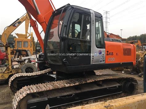 20t Japan Origin Hitachi Zaxis 200 Zx200 6 Crawler Hydraulic Excavator
