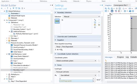 Adding A Piecewise Function To A Boundary Load R Comsol