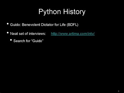 Python Basics Python History Late 1970 S Programming