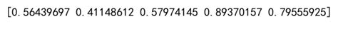 Numpy 创建数组极客教程
