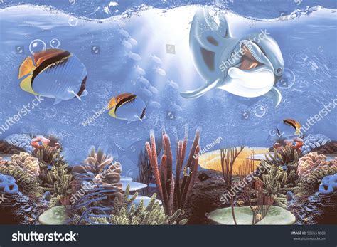 Classic Wall Texture Tiles Stock Illustration 586551860 Shutterstock