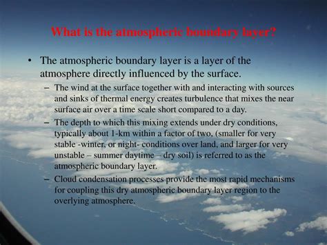 ppt chapter 6 atmospheric boundary layer powerpoint presentation