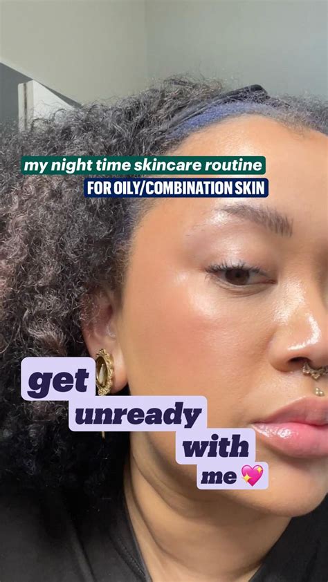 Step By Step Beginner Night Time Skincare Routine For Oilycombination