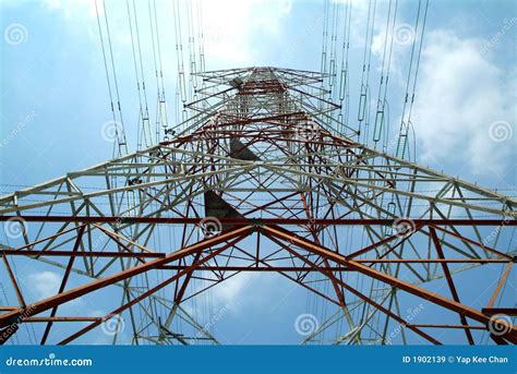 Power Cable With Plug And Socket Royalty Free Stock Image
