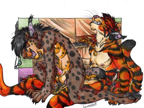 Rule 34 Anal Anal Sex Anthro Balls Erection Feline Fur Furry Gay Lynx