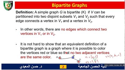 Graphs Bipartite Graph YouTube